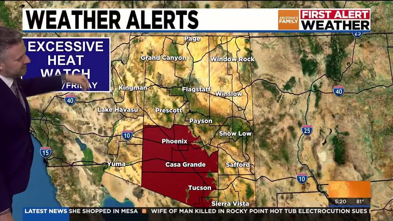 Two new First Alert Weather Days declared this week for extreme heat in ...