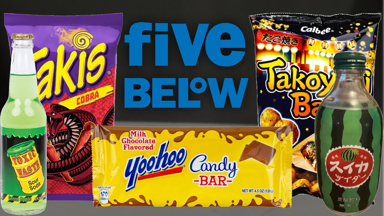 We Tried ODD Snacks from Five Below - YouTube