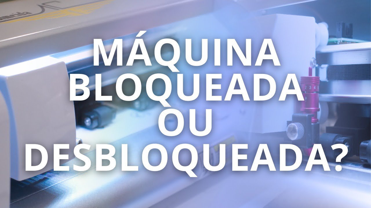 QUAL A DIFERENÇA ENTRE A MÁQUINA BLOQUEADA E DESBLOQUEADA? - YouTube