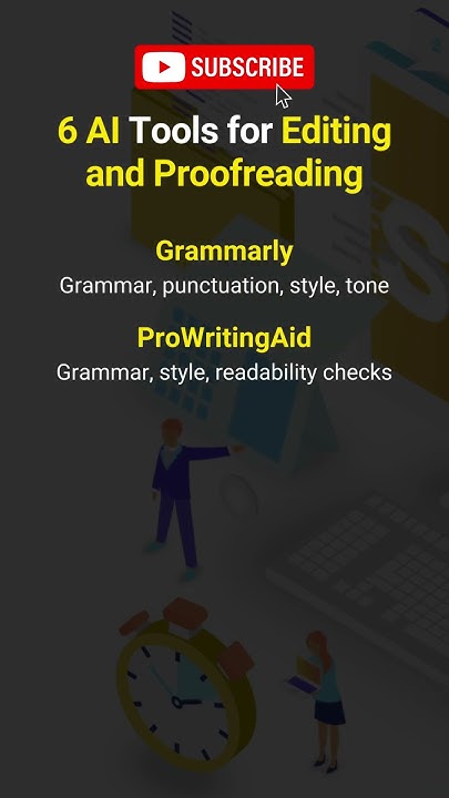 Top 5 Best AI Tools For Editing and Proofreading #shorts - YouTube