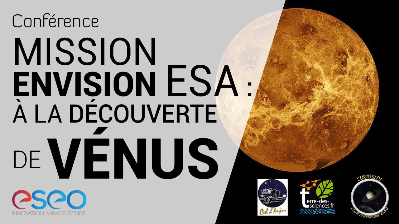Mission EnVision ESA : à la découverte de Vénus - YouTube
