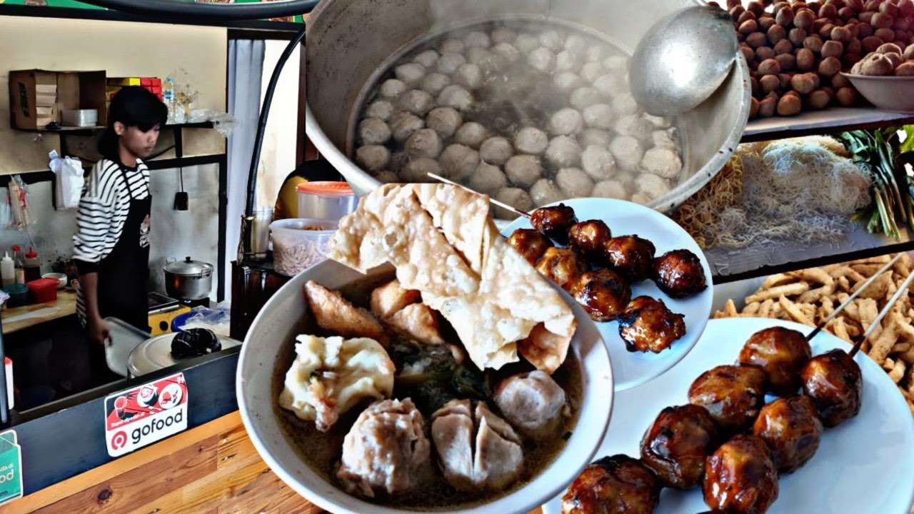 Istimewa !! Bakso Pikul Porsi Ugal Ugalan !! Enaknya Juara Karena Pake ...