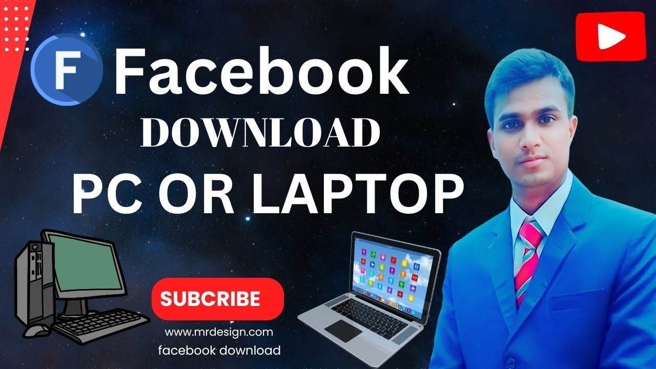 How to install Facebook app in laptop || Download Facebook in PC ...