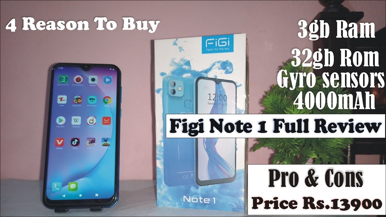 Figi Note 1 Full Review , pros and cons |Figi note 1 review, pros and ...