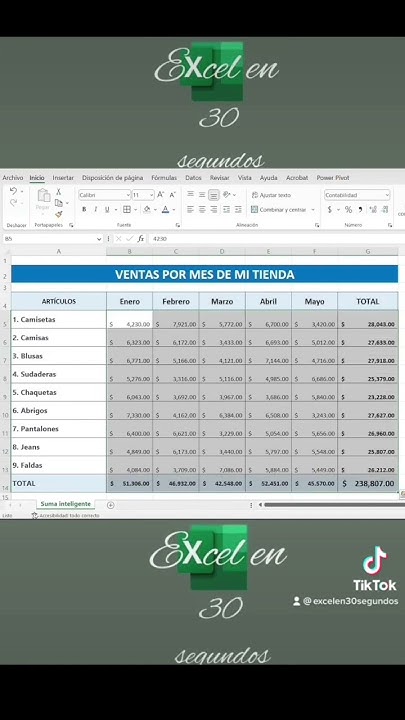 Suma Inteligente Shorts Excel Superexcel Cursoexcel Cursodeexcel Excelparatodos Youtube