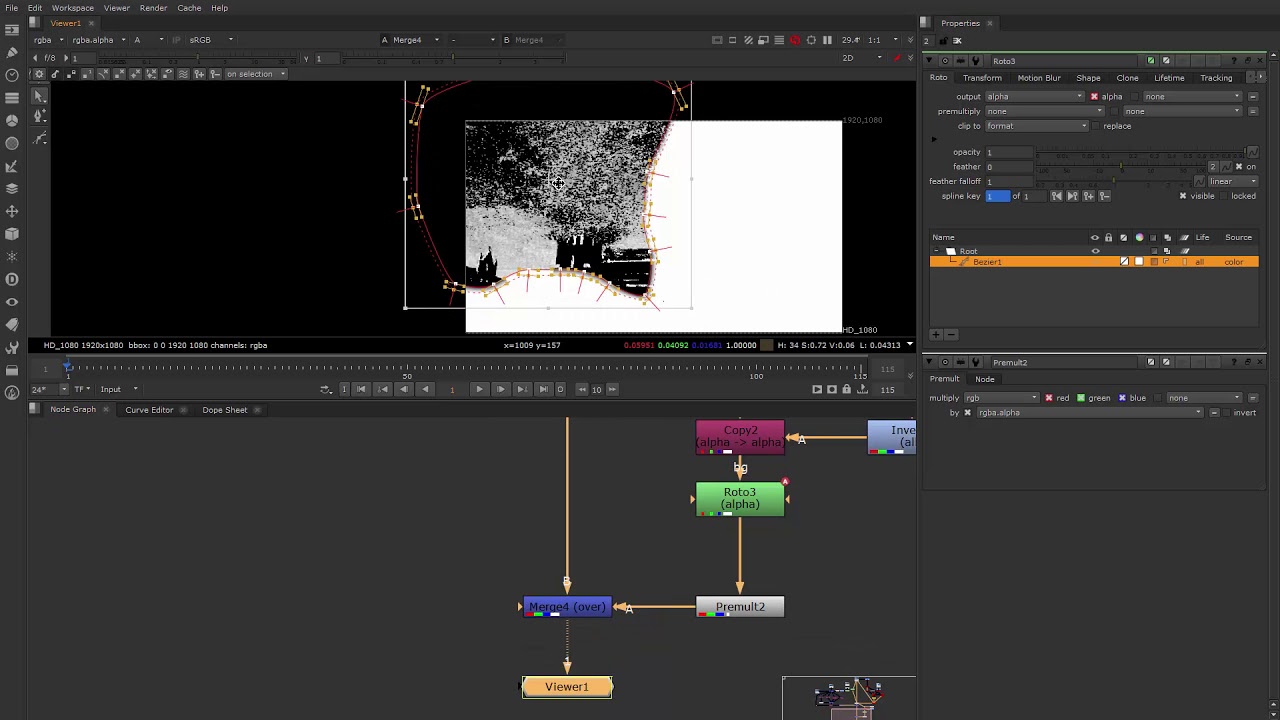67 Compositing 05 put tree in front - YouTube