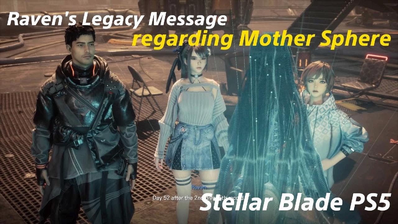 Raven's Message regarding Mother Sphere | Stellar Blade PS5 - YouTube