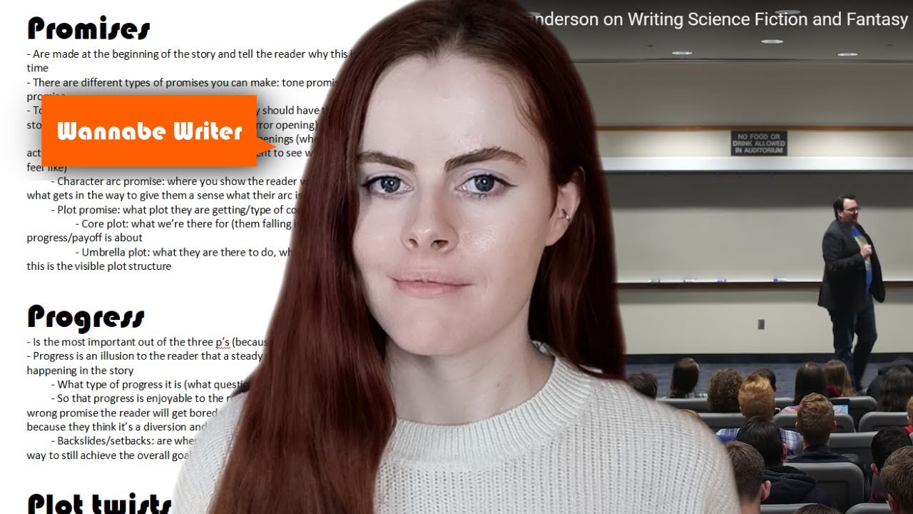 Applying Brandon Sanderson's WRITING COURSE - YouTube