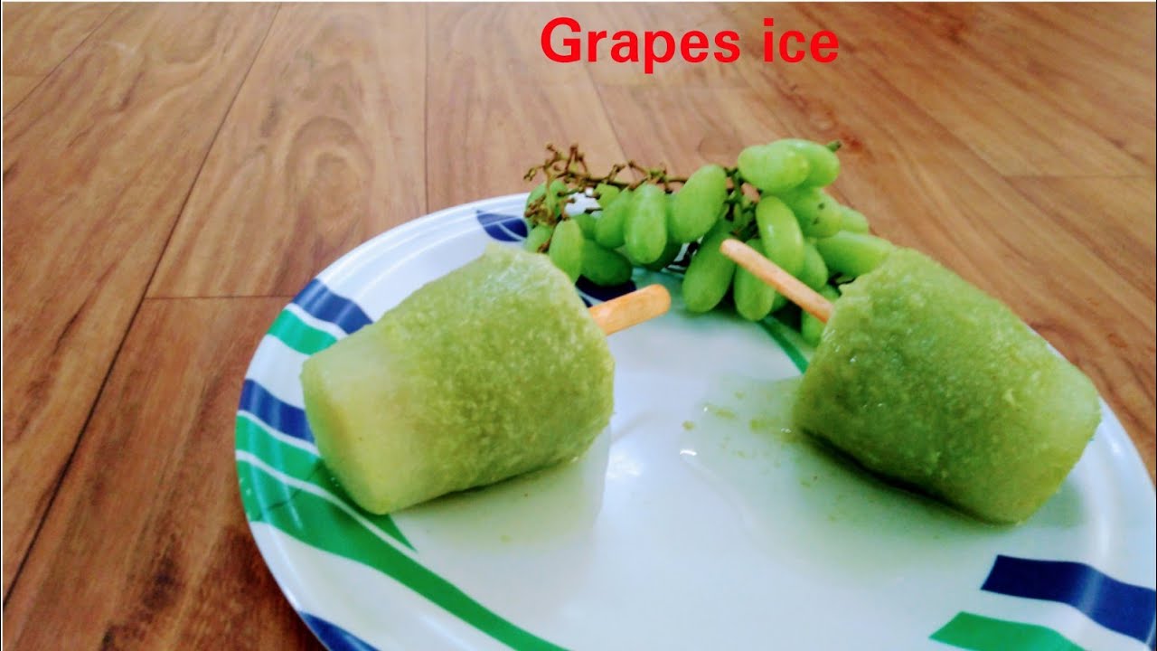Grapes Ice candy recipe in tamil - YouTube