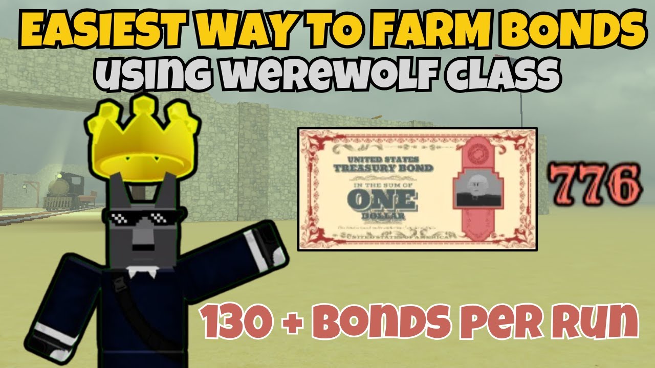 Easiest Way To Farm Bonds Using Werewolf Class (Dead Rails) - YouTube