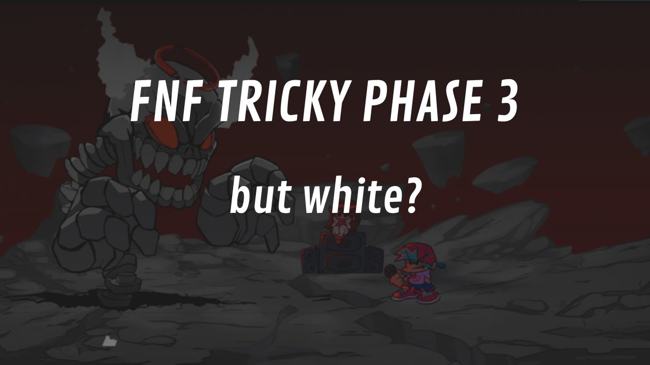 Tricky phase 3 but white? - YouTube