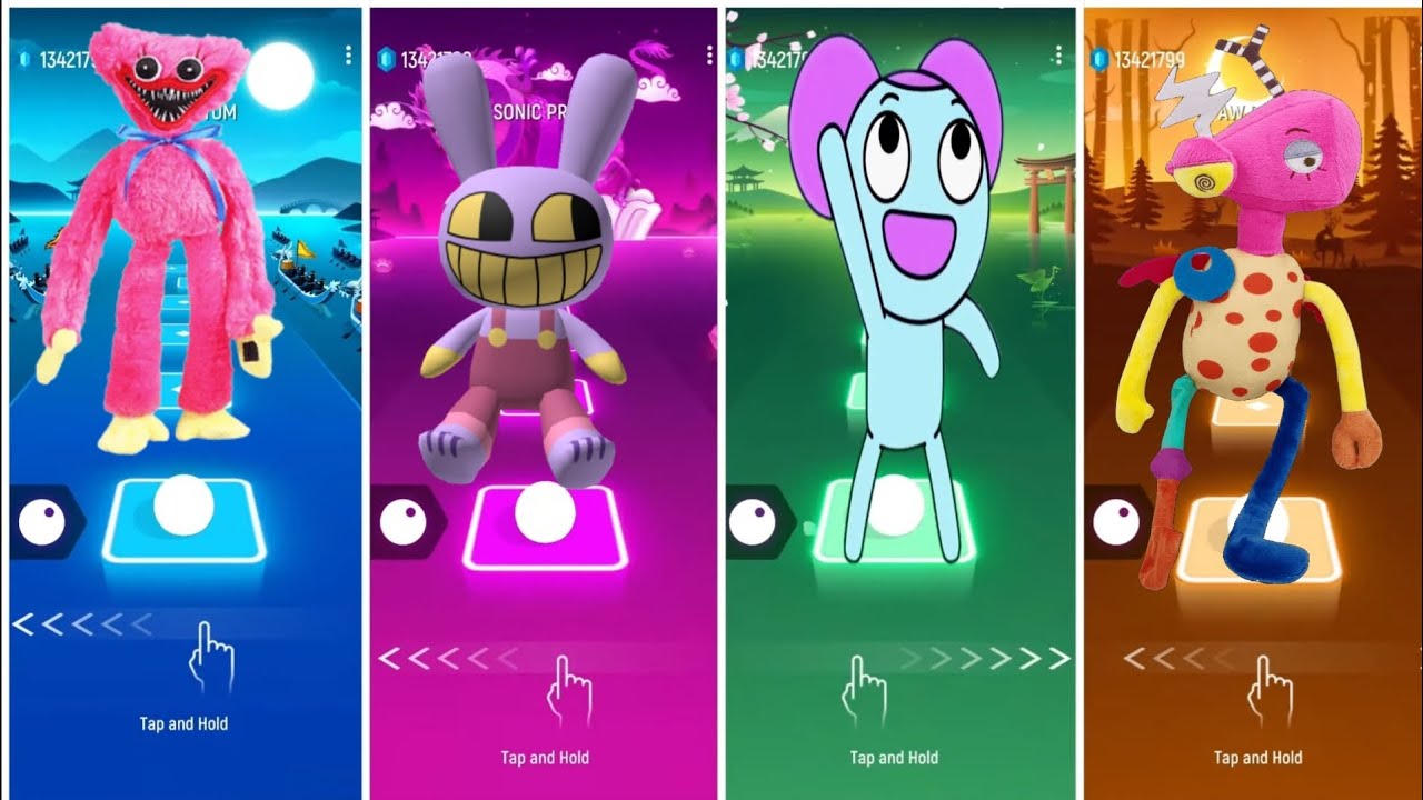 Kissy Missy🆚Jax The Amazing Digital Circus🆚Pibby🆚Zooble🌟Who is best ...