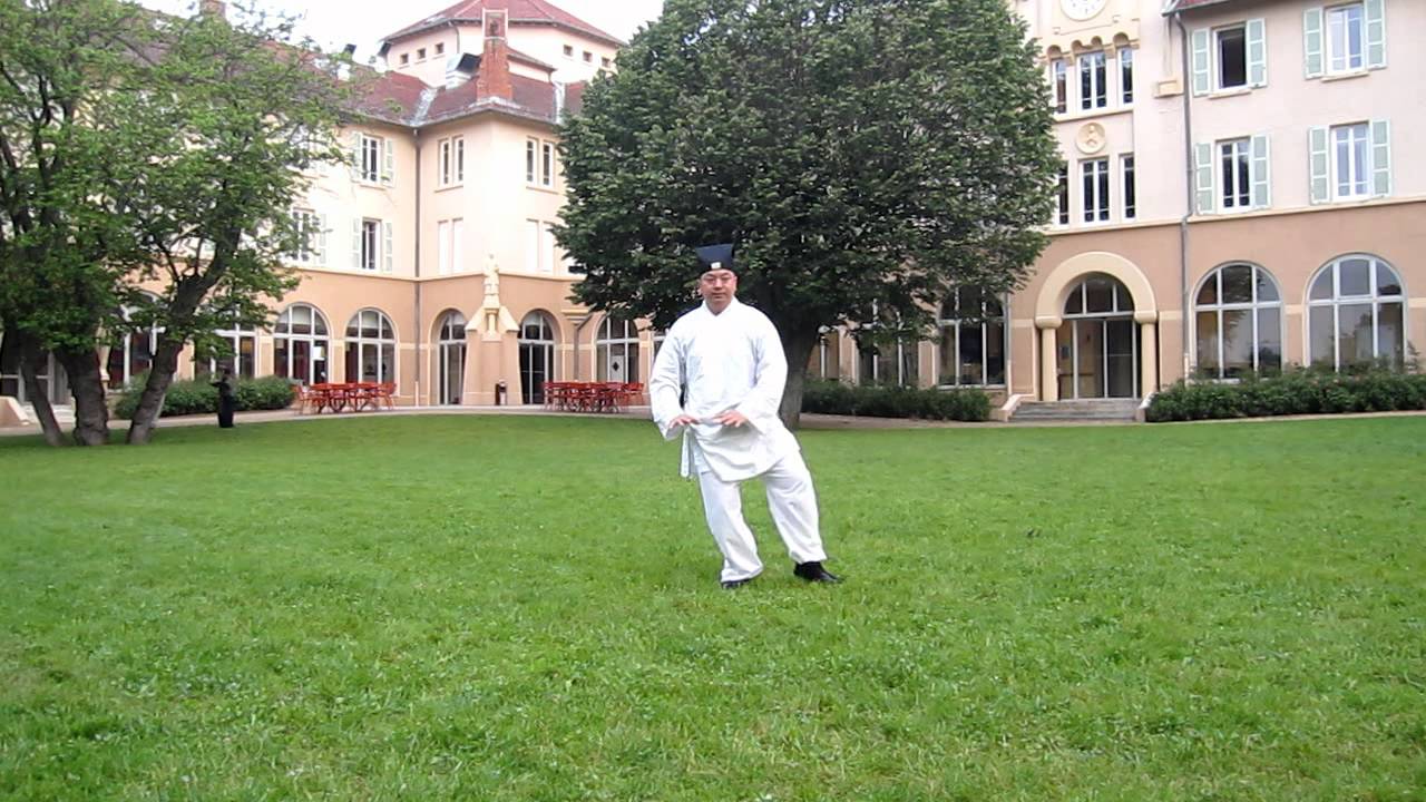 WuDang Five animals Qi Gong Tiger虎 froms by master chenlisheng - YouTube