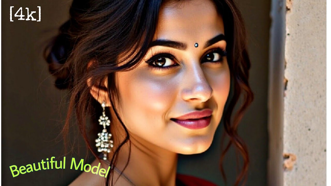 4k Indian Ai Lookbook Model - Ai Beautiful Saree Fashion - Ai Lookbook ...