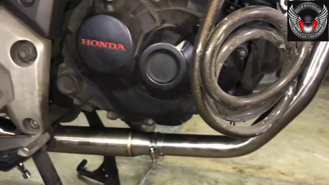 Full system Honda CB190 | Exosto deportivo CB190 | Escape deportivo ...