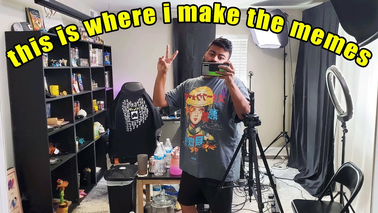 my wildly functional non-aesthetic dusty dusty setup tour - YouTube