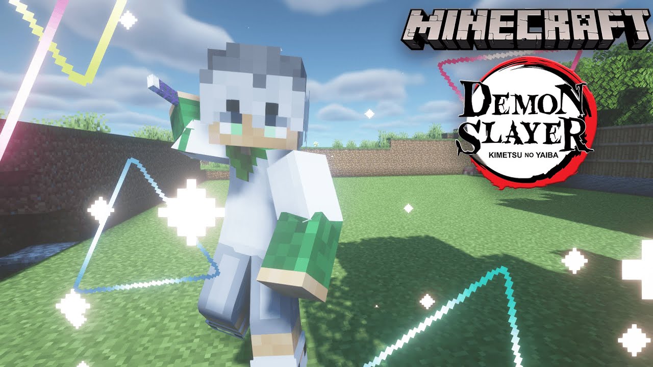 Minecraft Demon Slayer Triangle Breathing - YouTube