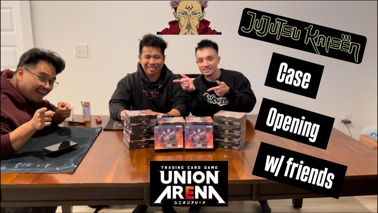 Unboxing JJK Union Arena case! 🔥🔥🔥 - YouTube