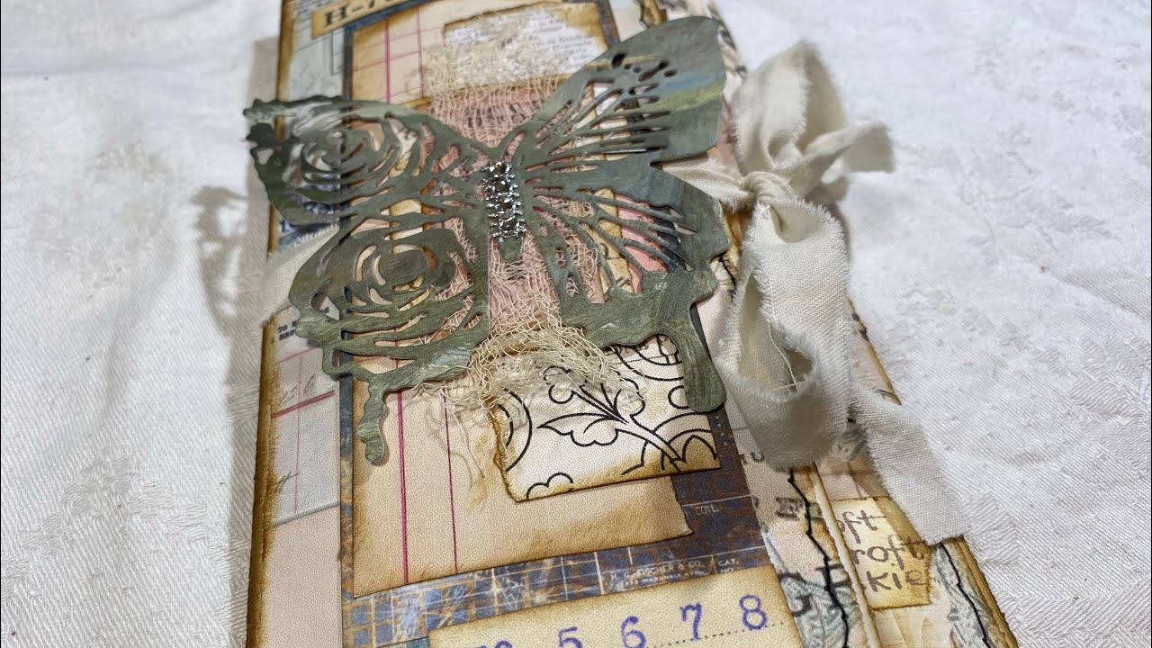 Start to finish process video on this Envelope flip cover journal - YouTube