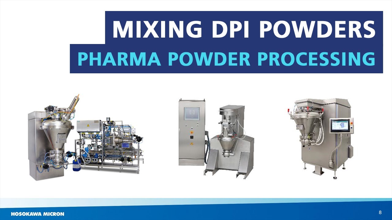Mixing of Dry Powder Inhalants - YouTube