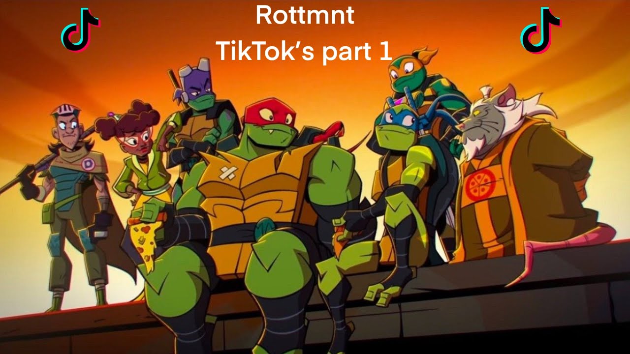 Rise of the teenage mutant ninja turtles TikTok compilation part 1 ...
