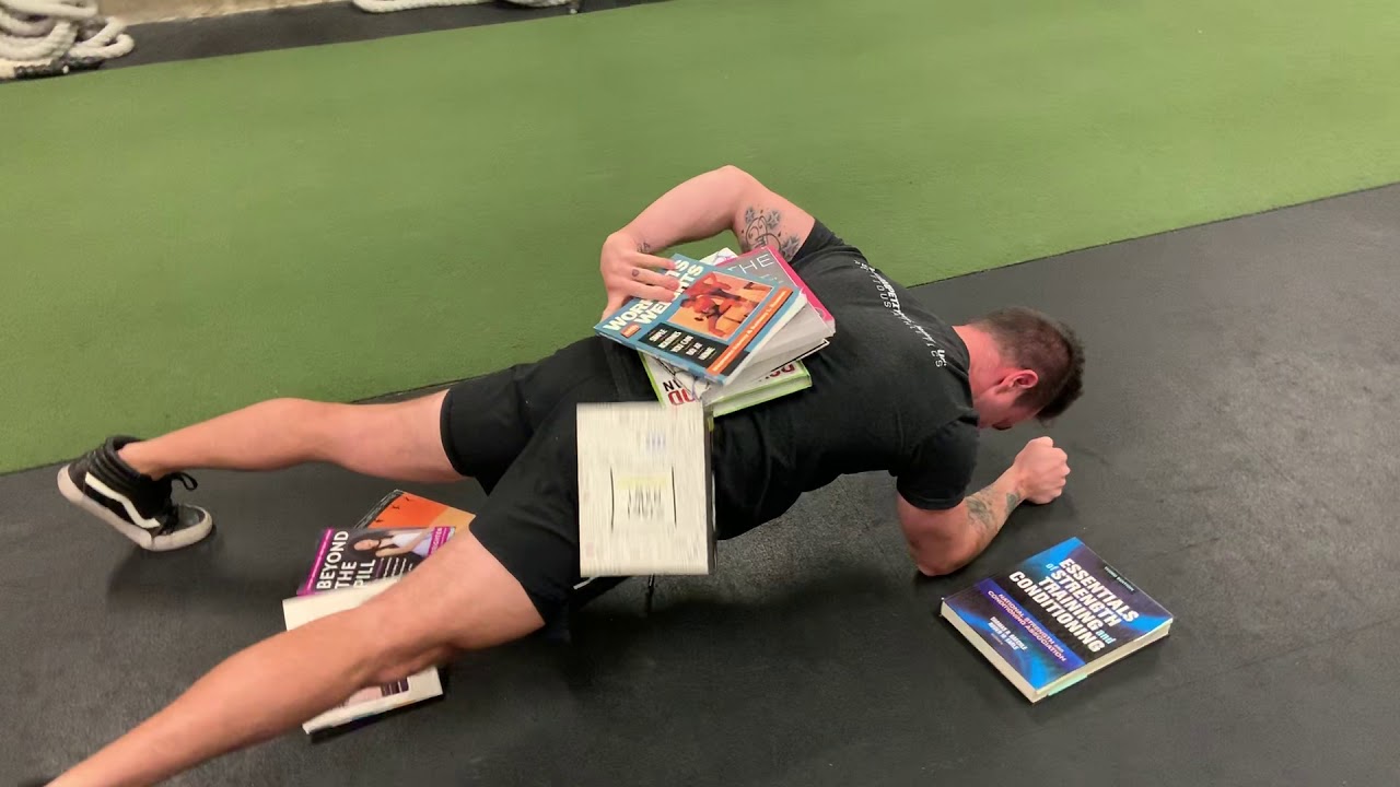 Book Stack Plank Challenge - YouTube