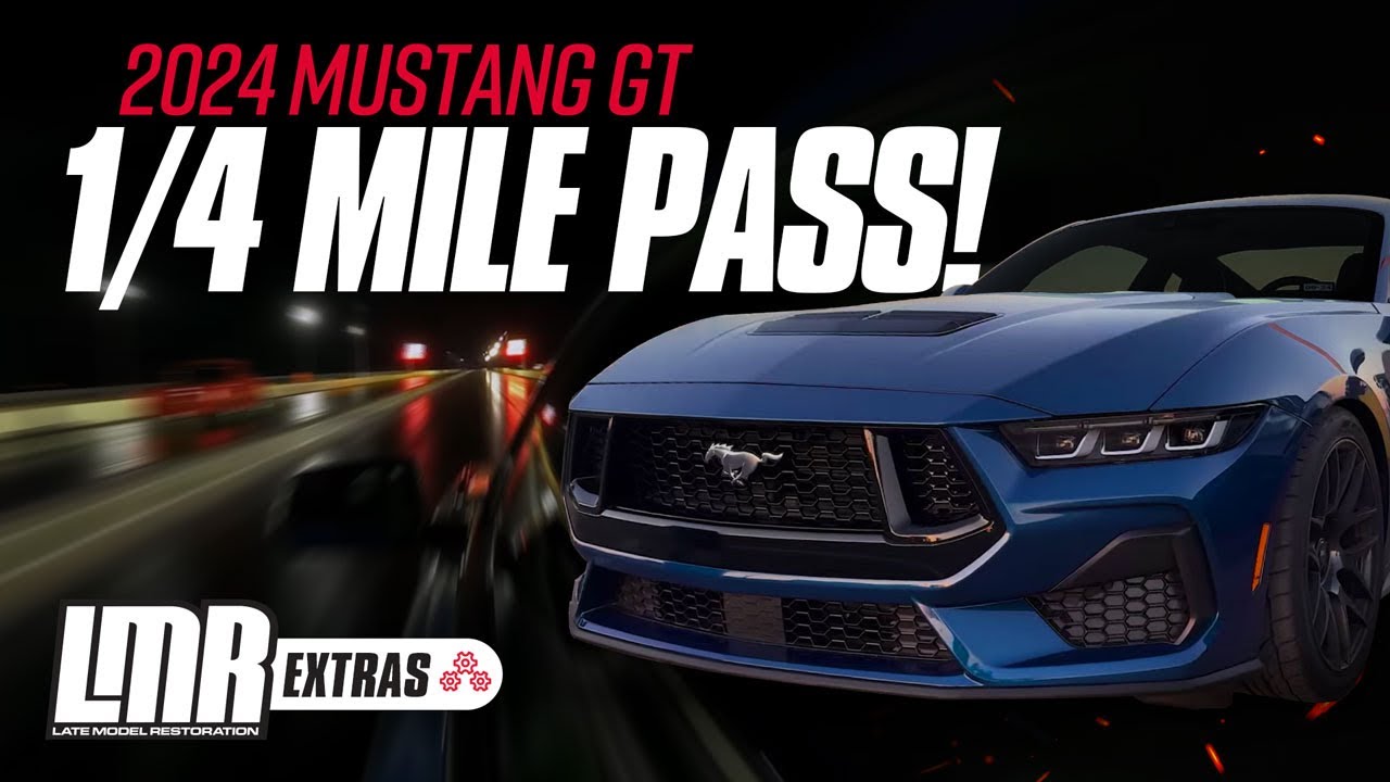 2023 Mustang Gt 1 4 Mile Time