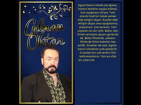 Egoist ve bencil olmak çok aşağılayıcı bir şey (Adnan Oktar Sohbet)