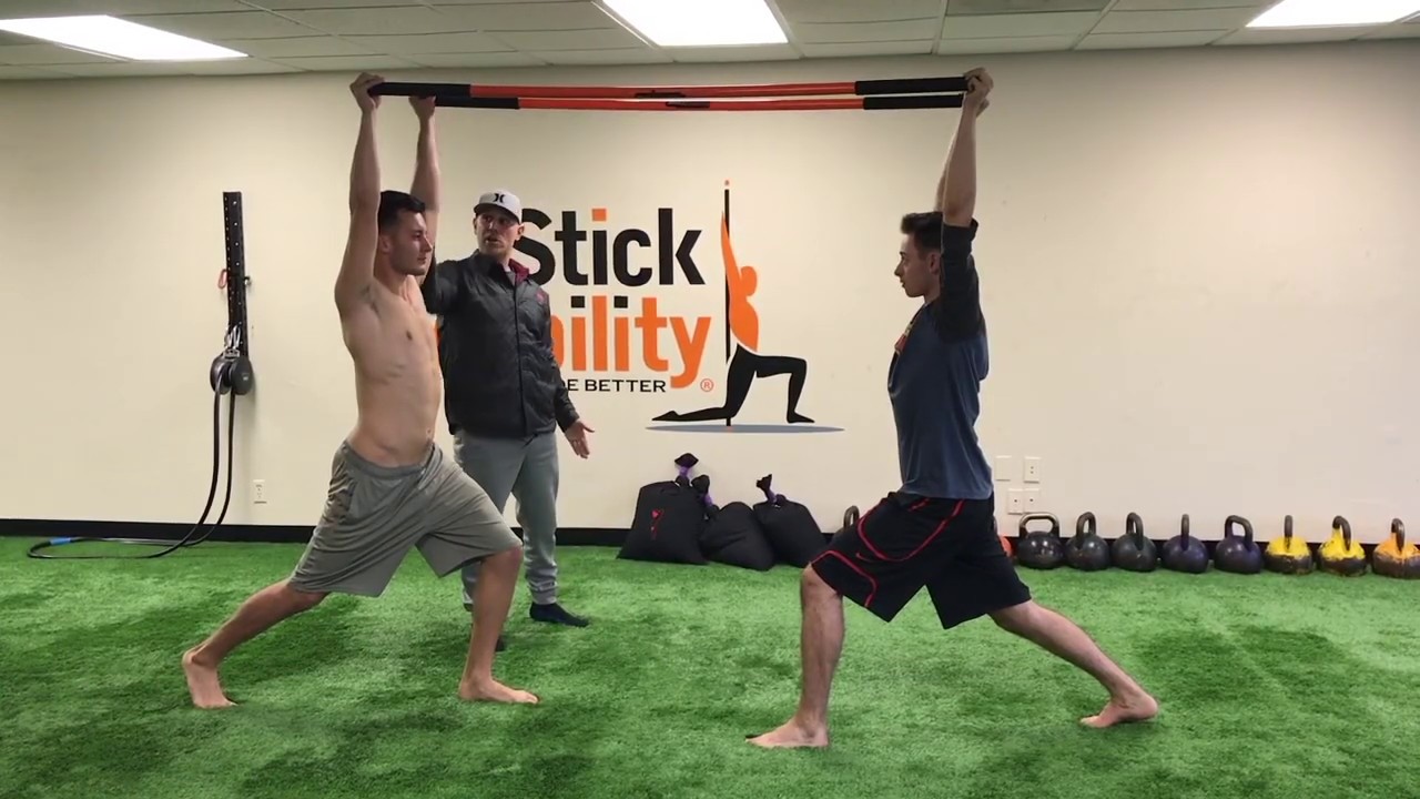 Shoulder Mobility and Lower Body Stability - Stick Mobility Exercise ...