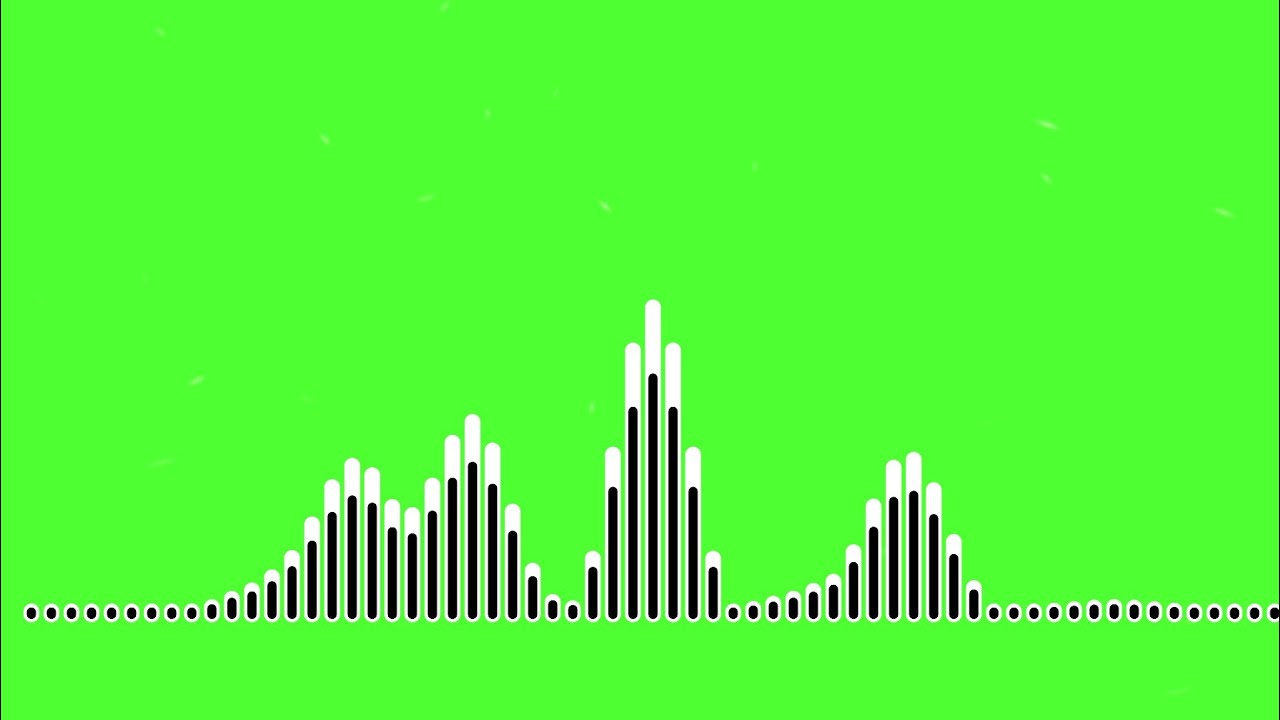 Audio Spectrum Visualizer Green Screen HD 1080p | #119 - YouTube