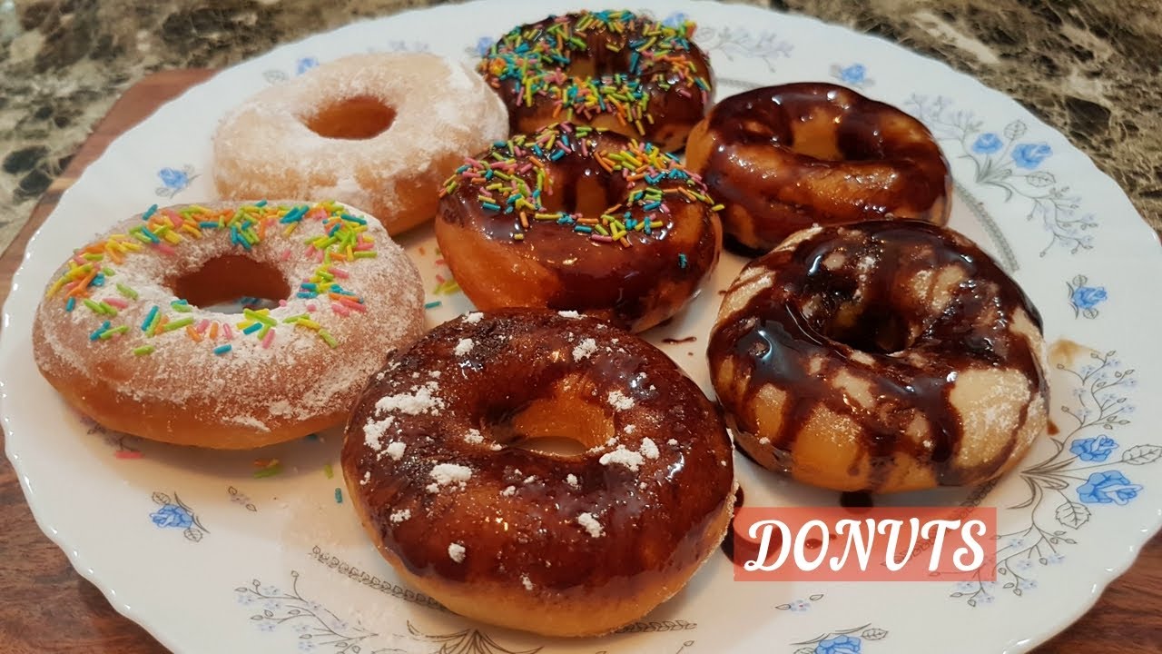 Fluffy & Light Doughnuts | Best Doughnut Recipe | Jam Doughnuts|Mouth ...