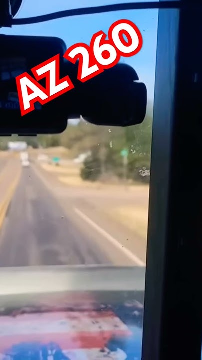 RIGHT HAND TURN ON AZ 260 @bigbellyrebuilds2778 #hwy260 #260 #truckingvlog #truckersvlog #otr ...