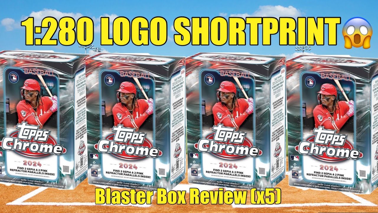 $250 WORTH OF TOPPS CHROME🤯 2024 TOPPS CHROME BASEBALL RETAIL BLASTER ...