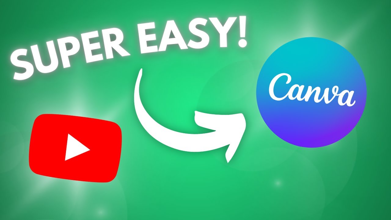 HOW TO MAKE A SUPER EASY THUMBNAIL FOR YOUTUBE USING CANVA! - YouTube