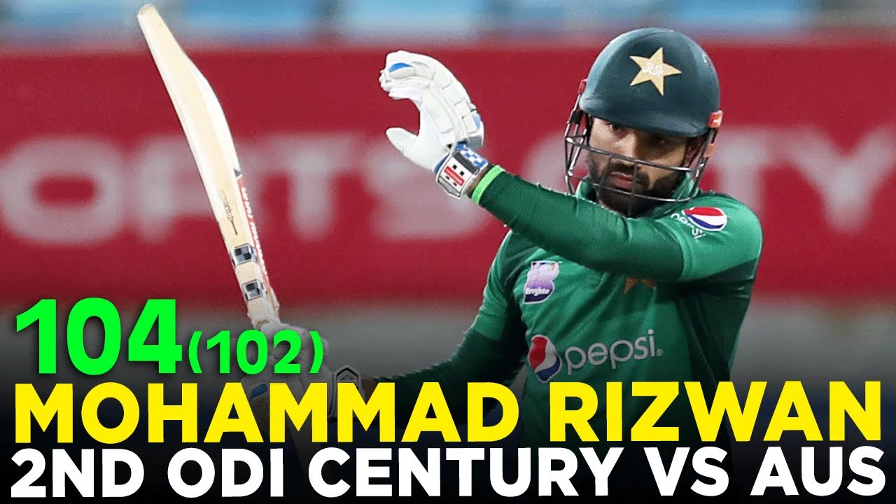 𝐑𝐄𝐖𝐈𝐍𝐃 𝐁𝐀𝐂𝐊 𝐓𝐎 𝟐𝟎𝟏𝟗: Mohammad Rizwan Slams 2nd ODI 💯 Against Australia ...