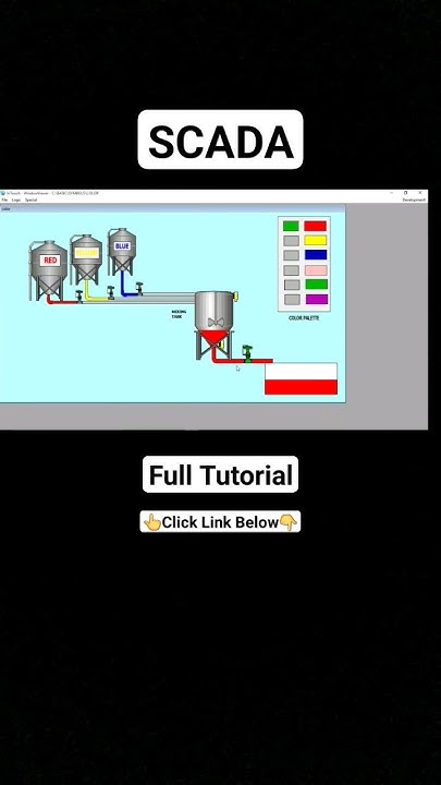 Scada tutorial on mixing recipe process #scada #automation #shorts - YouTube