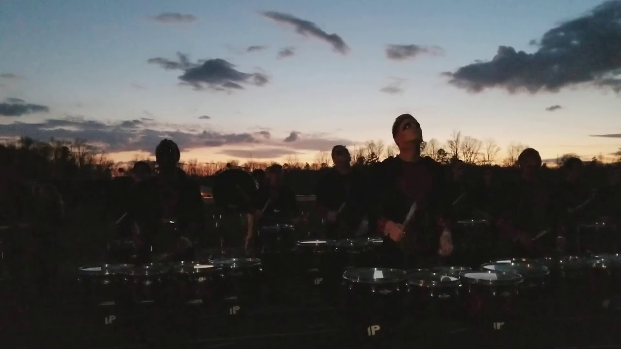 Equinox Percussion 2018 - North Forsyth (First Show) - YouTube