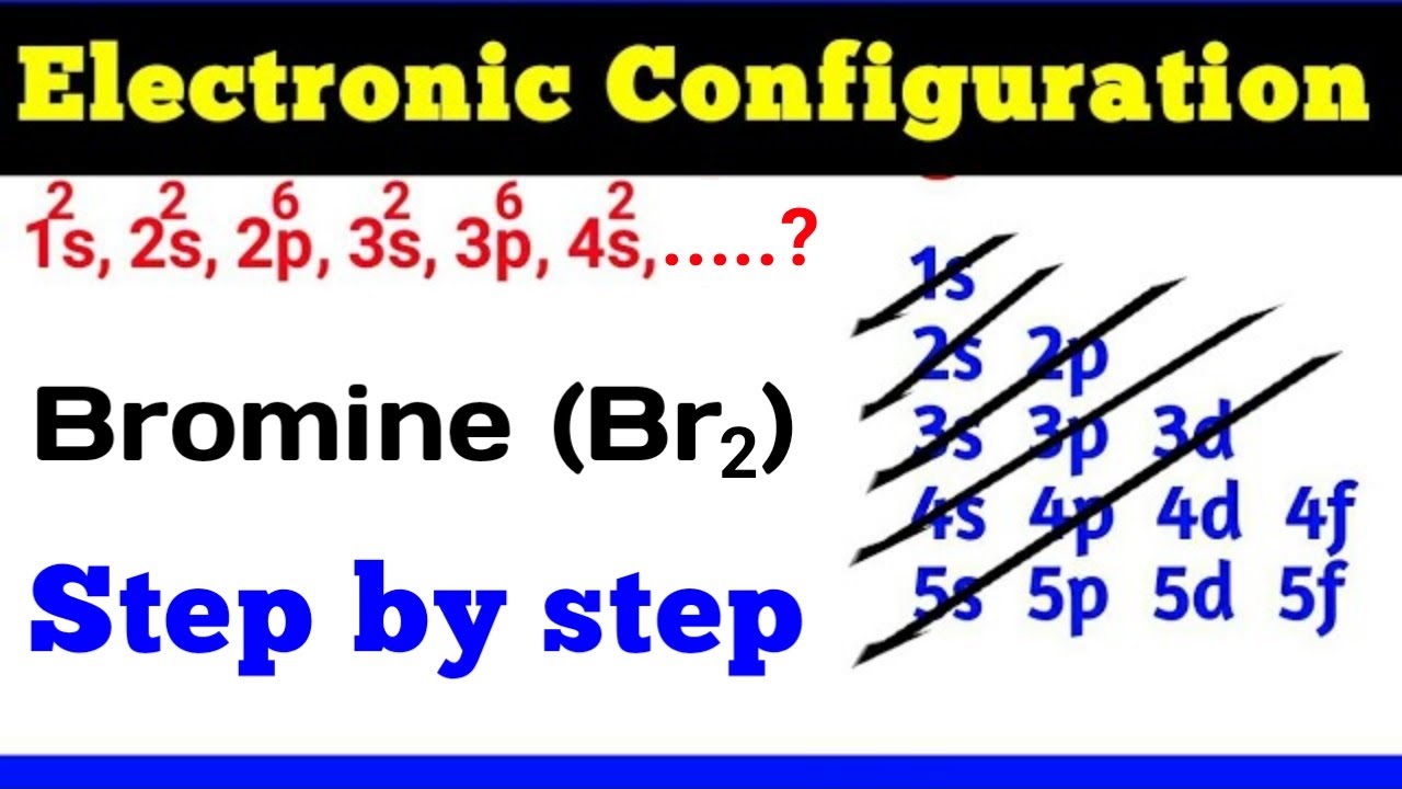 Super Trick Electronic Configuration Of Bromine Bromine Electronic