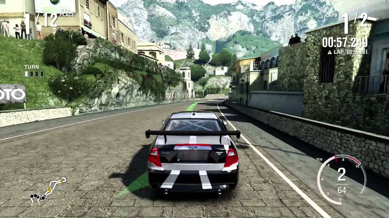 Forza 4 Rally di Positano Ford Fusion - YouTube
