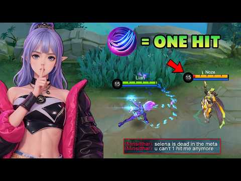 SELENA FIRST SKILL = ONE KILL IS BACK!! - THIS BUILD IS INSANE AND YOU SHOULD TRY THIS!!