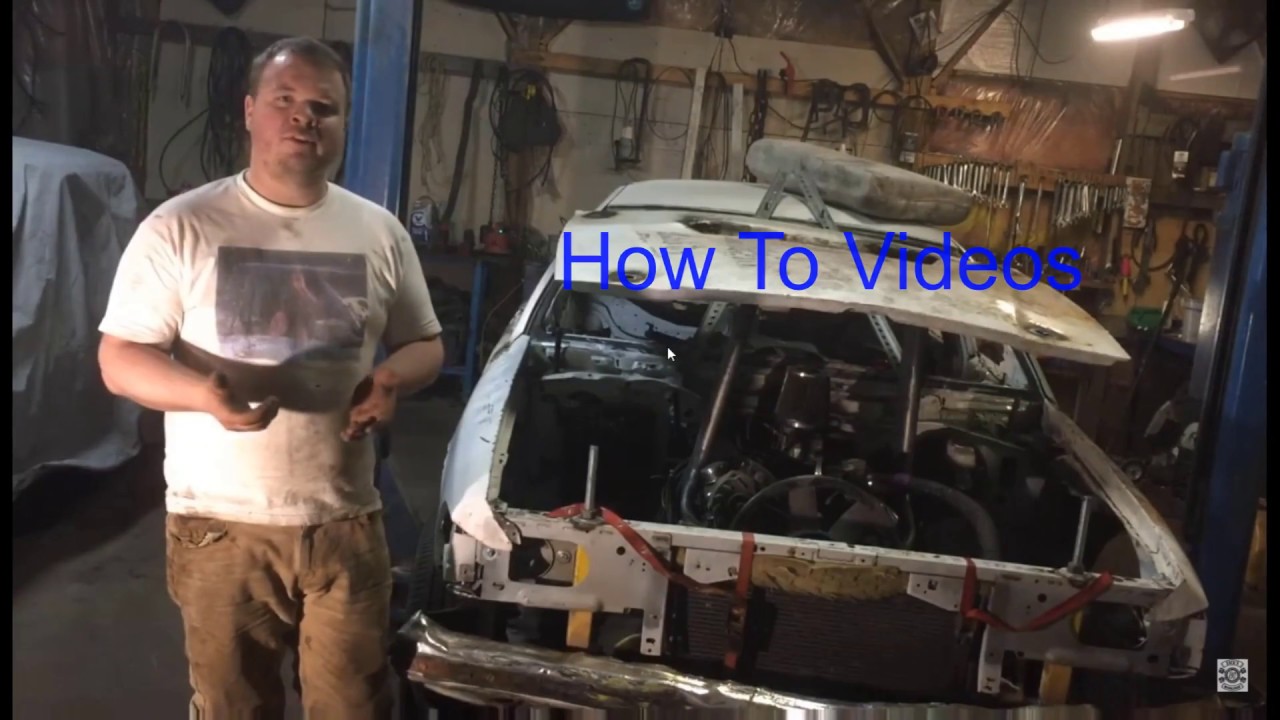 mazda 3 derby car install gas tank and battery - YouTube