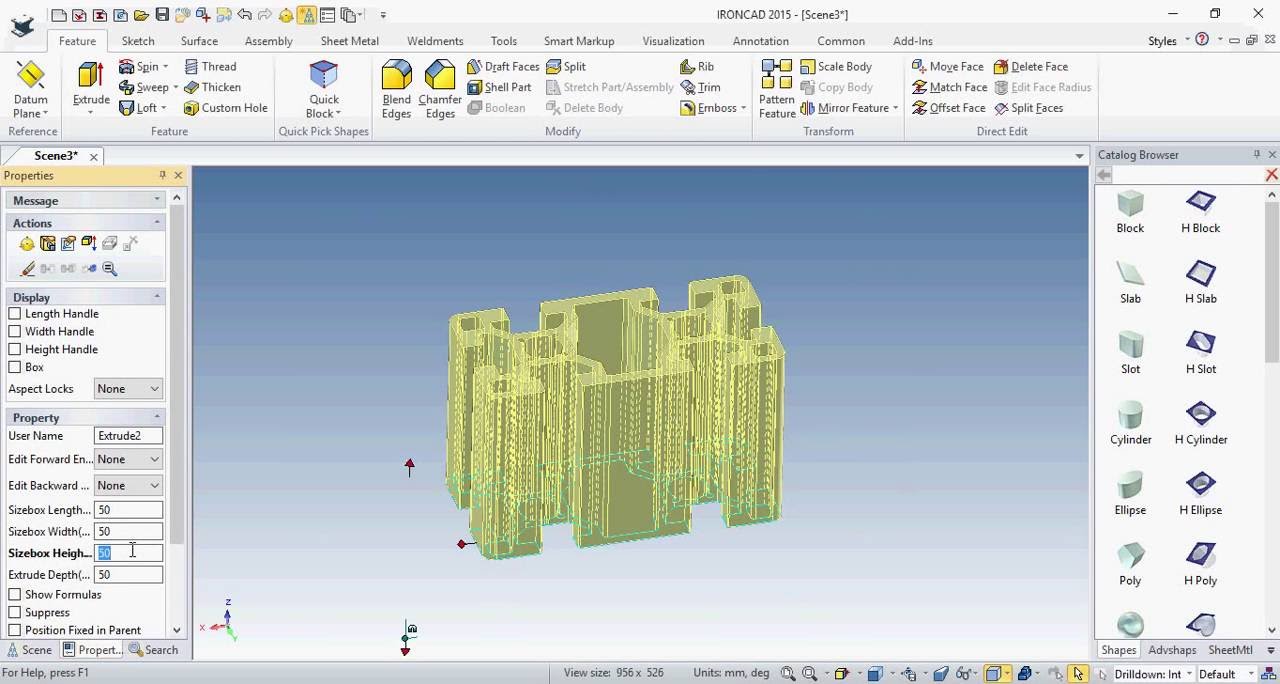 0005 MAKE THE SKETCH IN IRONCAD | LEARN THE IRONCAD SOFTWARE - YouTube