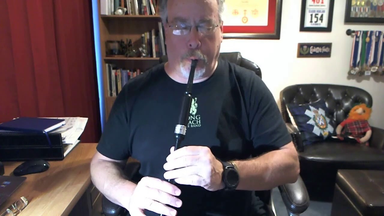 Richard Strayer Slim Practice Chanter - YouTube