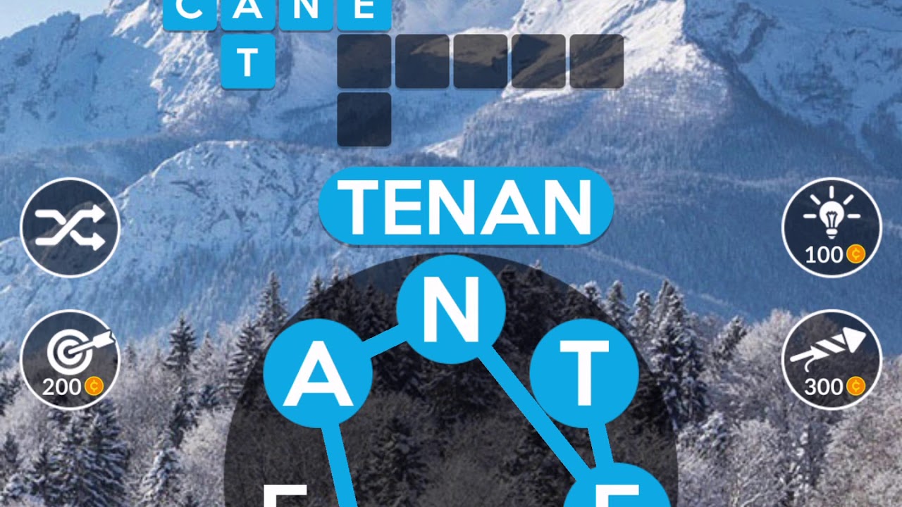 Wordscapes Level 7580 Answers - YouTube