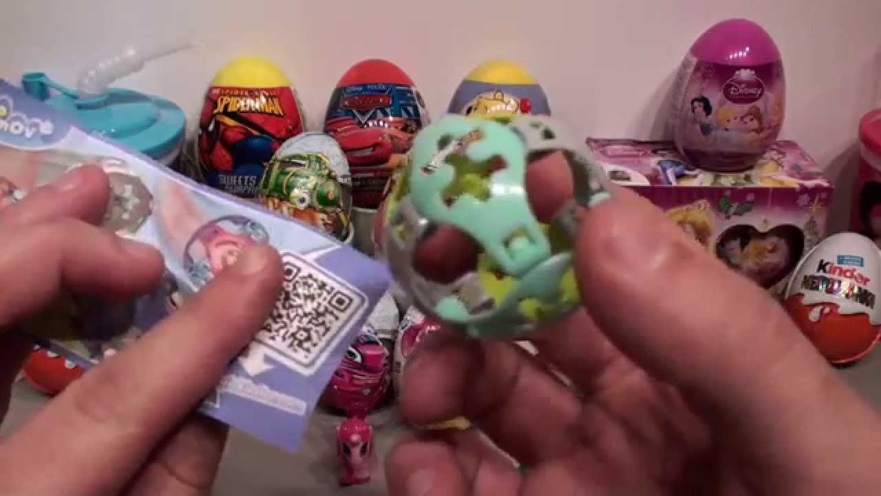 Surprice Egg Magic Ball Kinder Surprise - YouTube