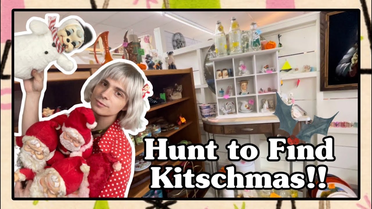 Let’s Find Some Vintage Christmas! Sho Kitsch With Me! Antique store ...