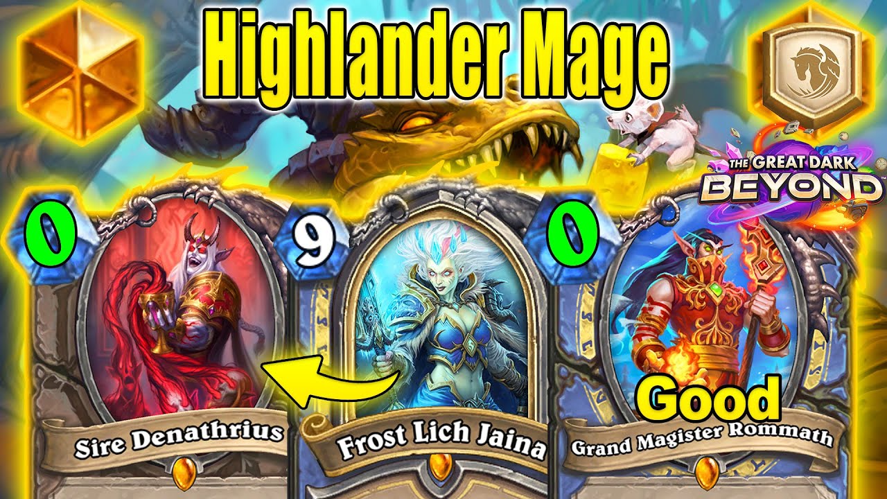New Highlander Control Mage Deck Is Actually So Cool At The Great Dark ...