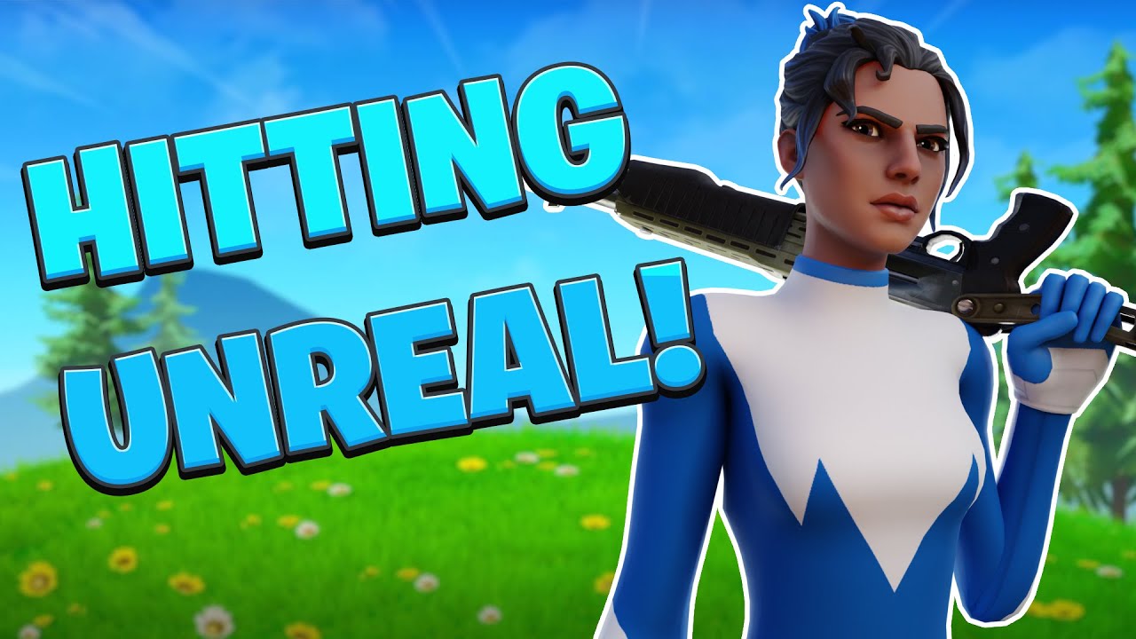 HITTING UNREAL IN FORTNITE! - YouTube