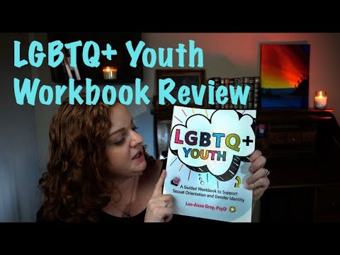 SOCIAL WORK WORKBOOK: LGBTQ+ Youth Book - YouTube