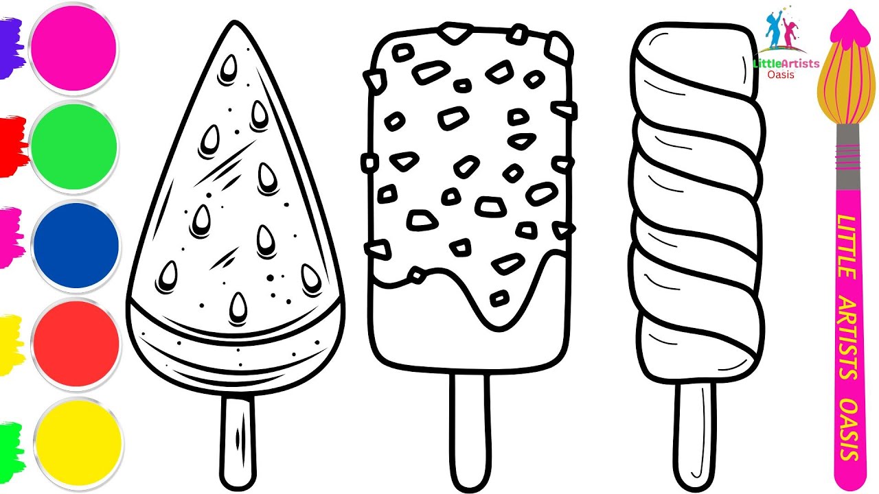 How to Draw DELICIOUS Ice Cream | Step by Step Tutorial | TASTY Ice ...